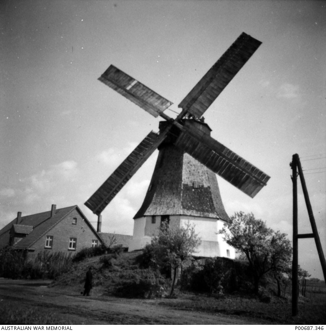 MINDEN, GERMANY, 1945-05-04. WINDMILL. (120.2) (PHOTOGRAPHER: C. ISAAC ...