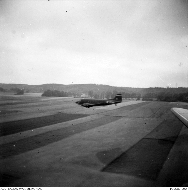 GERMANY, 1945-06-09. DOUGLAS C47 DAKOTA AIRCRAFT OF 512 SQUADRON RAF ...