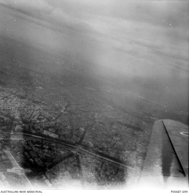 PARIS, FRANCE, 1945-06. AERIAL VIEW OF CITY (149.4) | Australian War ...