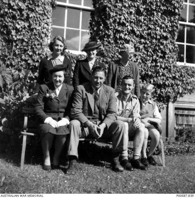 INDIVIDUAL AND GROUP PHOTOS OF ROSS FAMILY AND FRIENDS. (161.6) (DONOR ...
