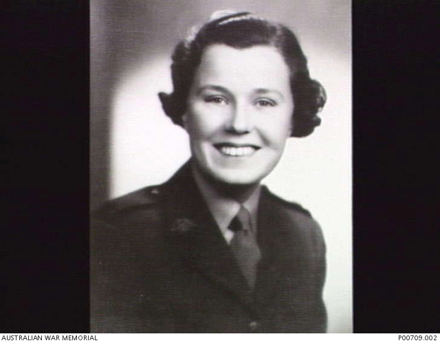 MAJOR JOYCE WHITWORTH MBE, CO OF AWAS RECRUIT TRAINING SCHOOL, KILLARA ...