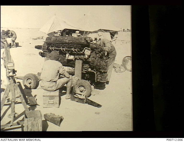 El Daba, Egypt, 1943. At an airfield on the Mediterranean coast of ...