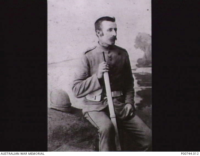 CORPORAL CARSS. 4TH BATTALION VICTORIAN RIFLES, CIRCA 1890 ...