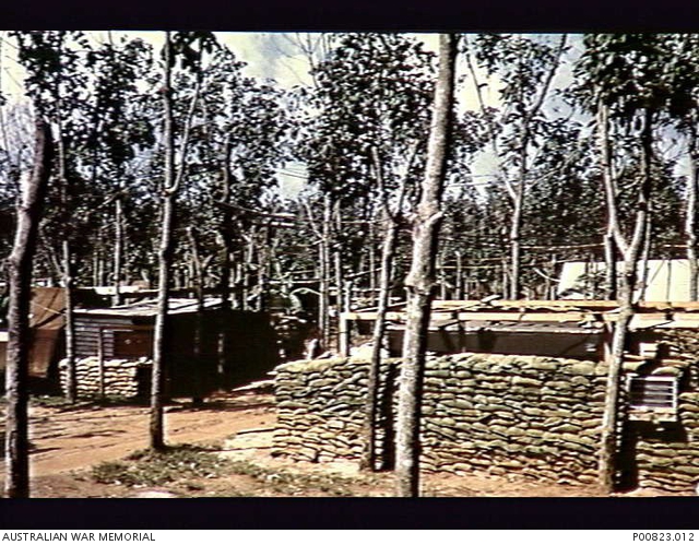 NUI DAT, SOUTH VIETNAM, 1967. MAIN WIRELESS AREA AT THE 104 SIGNALS ...