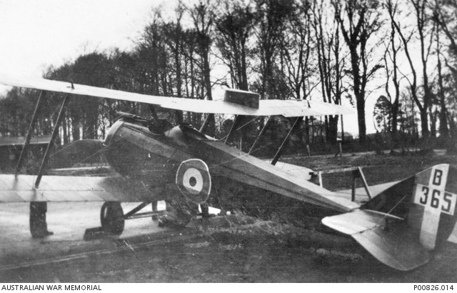 UNITED KINGDOM. C.1917. AN AIRCO DH5 SINGLE SEAT BIPLANE WITH A 110 ...