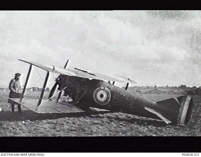 BRITISH AERIAL TRANSPORT COMPANY (BAT) BANTAM FIGHTER AIRCRAFT FITTED ...