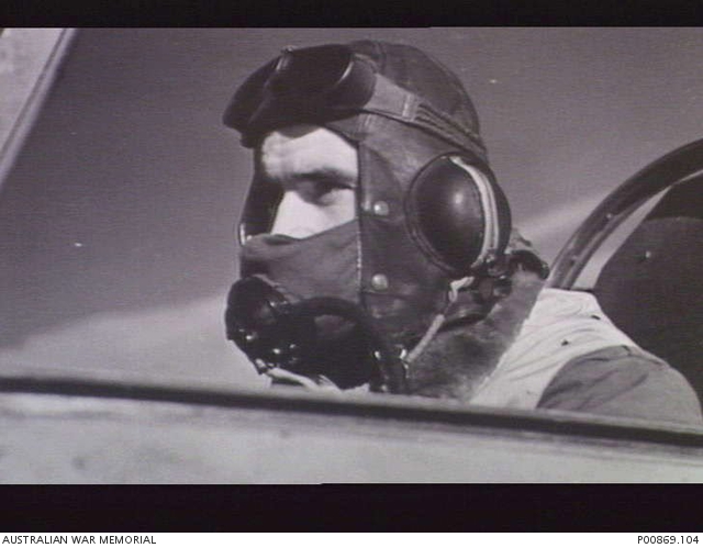 1943 PORTRAIT OF FLIGHT LIEUTENANT S.J. ARCHBOLD, 451 SQUADRON RAAF ...