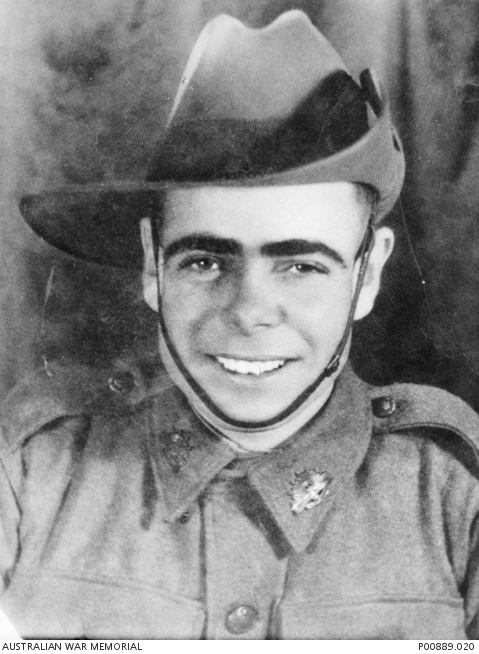 Portrait of Aboriginal serviceman, NX171172 (N350285) Private (Pte ...