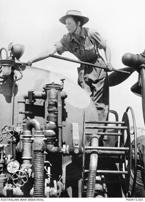 LEADING AIRCRAFTSWOMAN ELSA RUSSELL, WOMENS AUXILIARY AUSTRALIAN AIR ...