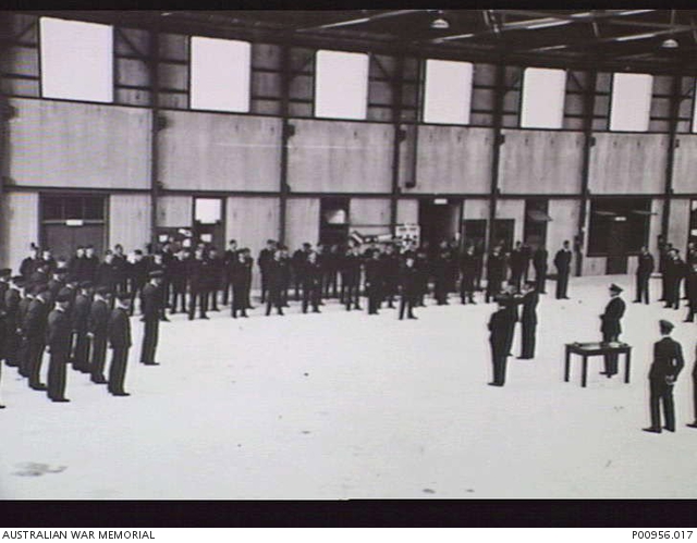RAAF POINT COOK, VICTORIA, 1941-04-04. MEMBERS OF NO. 7 PILOTS' COURSE ...