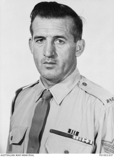 SERGEANT R.C. SNOW, MM. SERGEANT SNOW WAS AWARDED THE MILITARY MEDAL ...