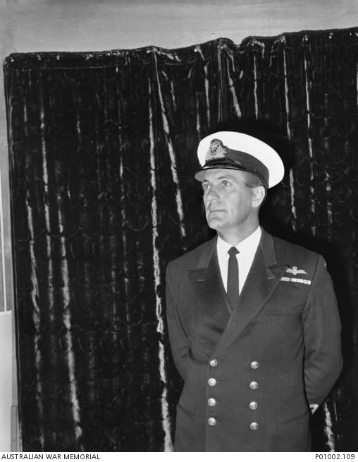 LIEUTENANT COMMANDER R.A. WADDELL-WOOD, DFC, RAN. LIEUTENANT COMMANDER ...