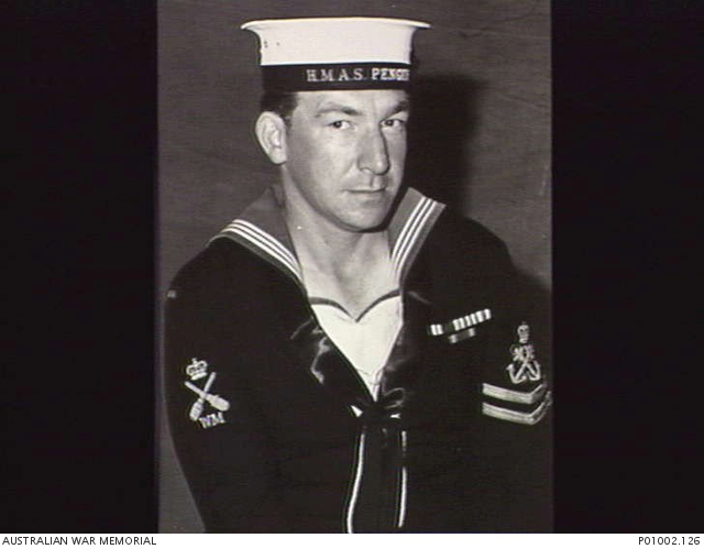 LEADING SEAMAN WEAPONS MECHANIC W.J. YOUNG, DSM, RAN. LEADING SEAMAN ...