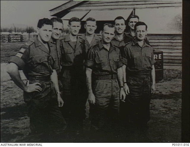 DA NANG, VIETNAM. 1964. FIRST MEMBERS OF THE AUSTRALIAN ARMY TRAINING ...