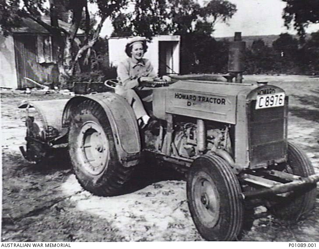 Informal portrait of WR/952 Wran Motor Transport Driver Joyce Bull ...