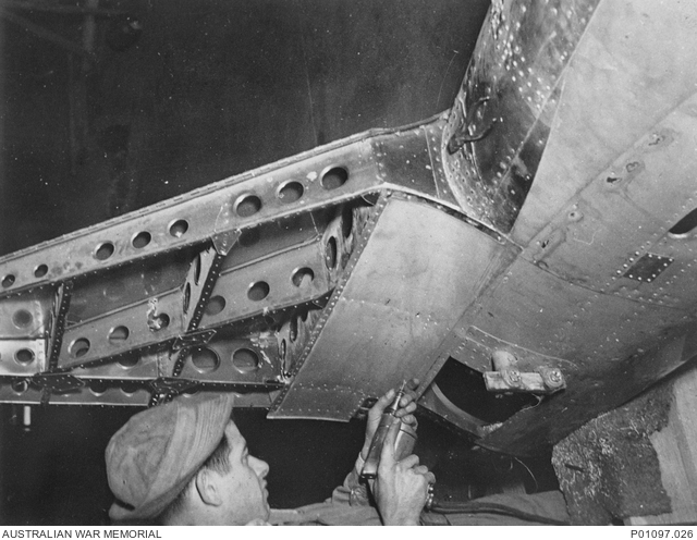 AIRFRAME MECHANIC SERGEANT ED BEAUDRY, UNITED STATES ARMY AIR FORCE ...