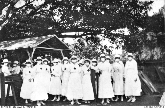 Images from an album relating to the Dearman family, VADs Dorothy ...