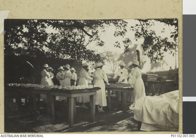 Images from an album relating to the Dearman family, VADs Dorothy ...
