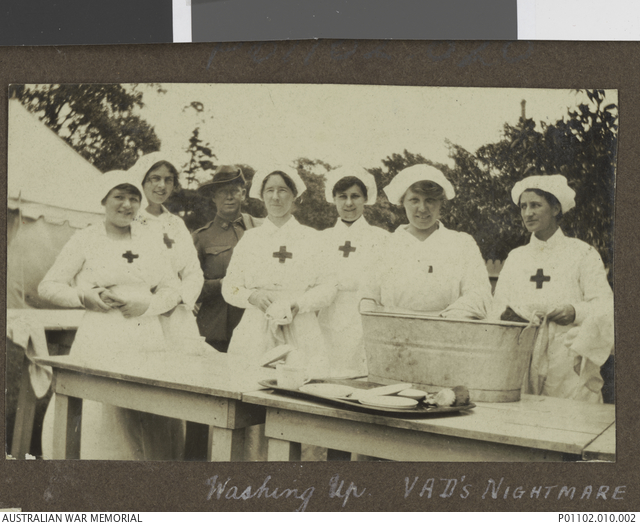 Images from an album relating to the Dearman family, VADs Dorothy ...