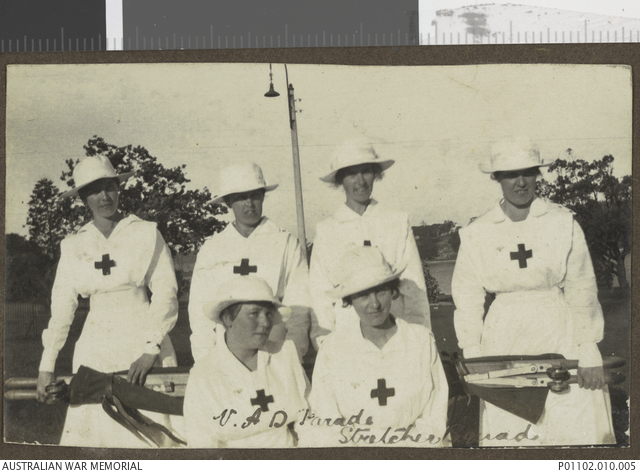 Images from an album relating to the Dearman family, VADs Dorothy ...