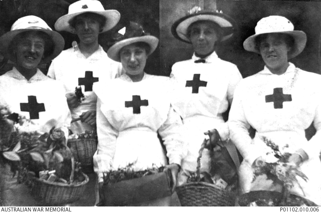 Images from an album relating to the Dearman family, VADs Dorothy ...