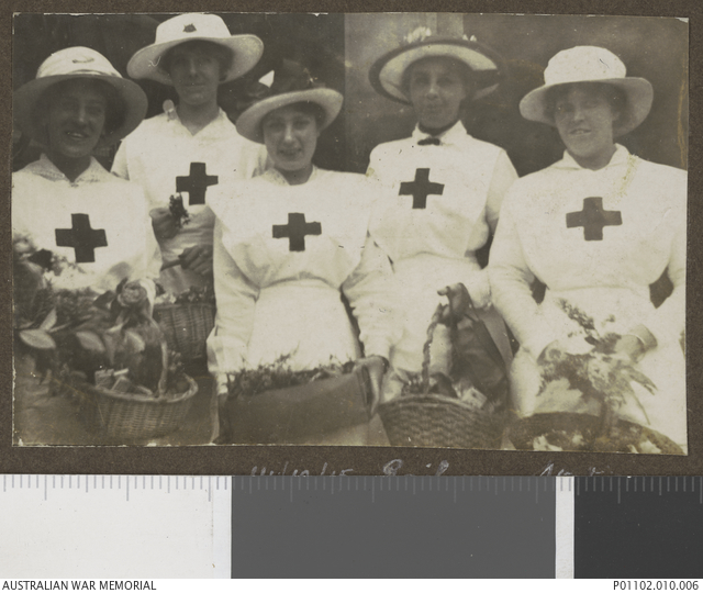 Images from an album relating to the Dearman family, VADs Dorothy ...