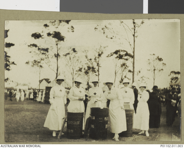 Images from an album relating to the Dearman family, VADs Dorothy ...
