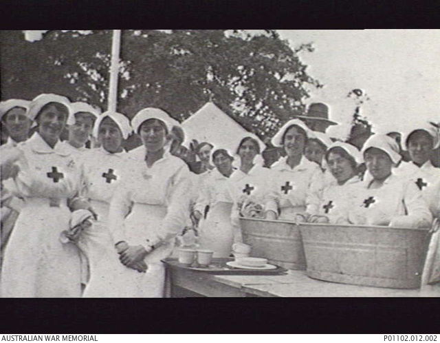 Images from an album relating to the Dearman family, VADs Dorothy ...