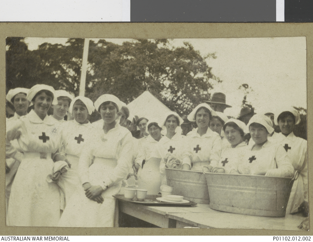 Images from an album relating to the Dearman family, VADs Dorothy ...