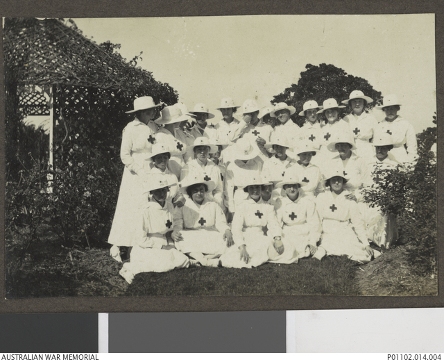 Images from an album relating to the Dearman family, VADs Dorothy ...