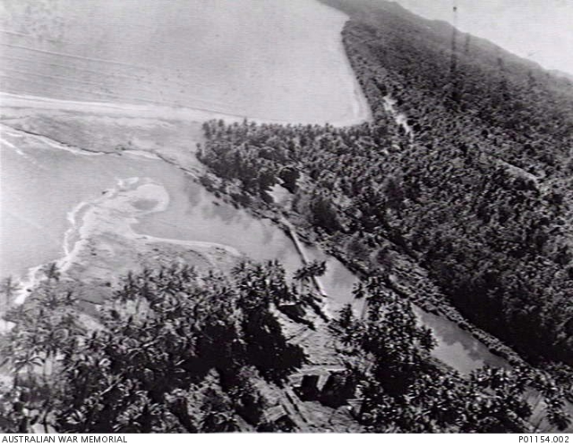 TANAMON, CELEBES. 1944-12-30. THE BRIDGE AT TANAMON IMMEDIATELY BEFORE ...