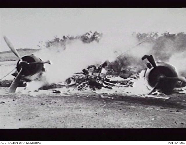 COOMALIE, NT. 1942. BEAUFIGHTER AIRCRAFT OF NO. 31 SQUADRON RAAF ON ...