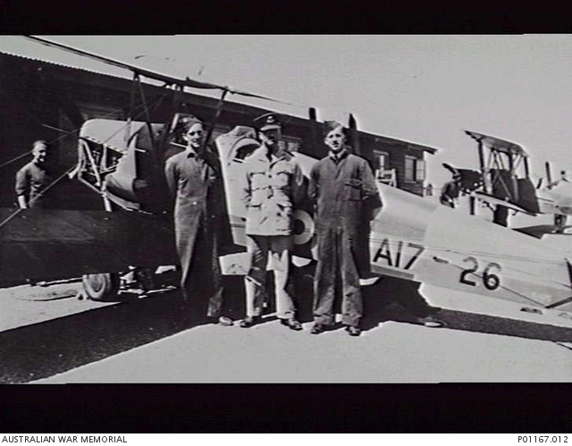 ELEMENTARY FLYING TRAINING SCHOOL. LEFT TO RIGHT: LEADING AIRCRAFTMAN ...