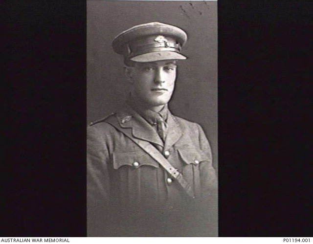 Studio portrait of Lieutenant (Lt) Reginald Arthur Smith, 55th ...
