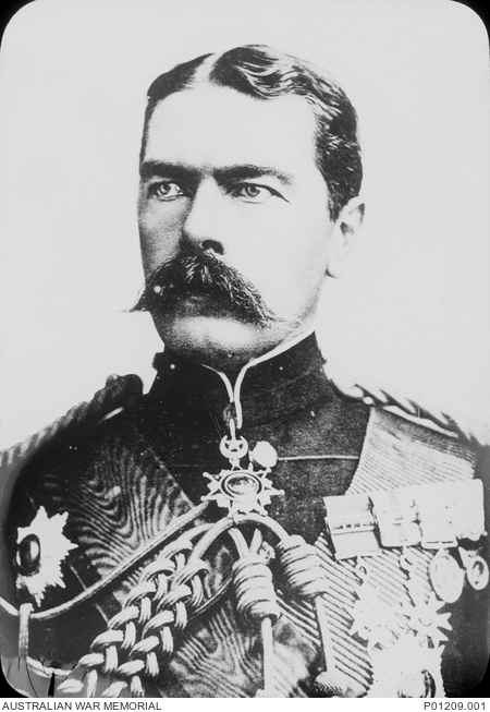 STUDIO PORTRAIT OF FIELD MARSHAL VISCOUNT KITCHENER OM, GCB, GCMG, KCIE ...