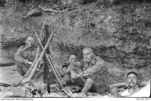 Sergeant Eric Richardson, 2031 Private Edward Stanley Whitehead ...