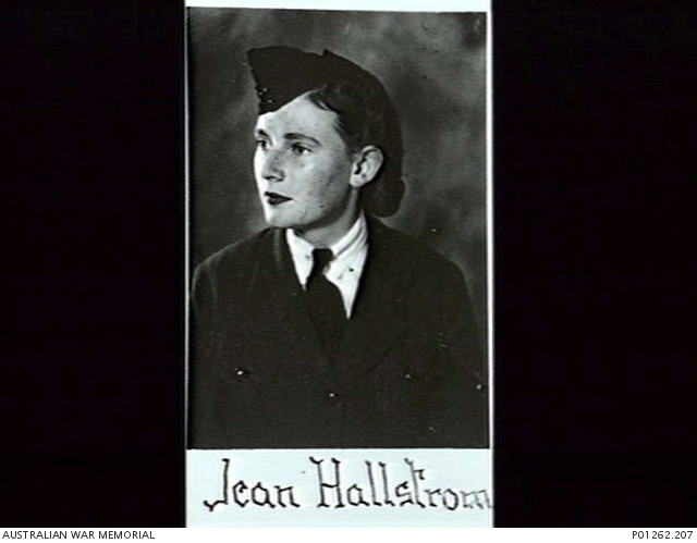 SYDNEY, NSW. C. 1939. JEAN HALLSTROM. ONE IN A SERIES OF PORTRAITS OF ...