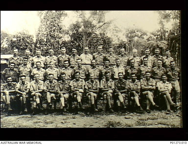 Group portrait of air crews of No. 31 Squadron RAAF. Left to right ...