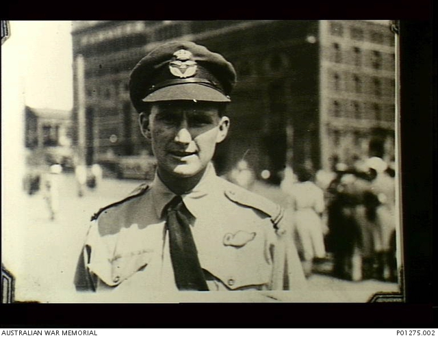 Sydney, NSW. 1944-11. Informal portrait of Flying Officer Frederick G ...