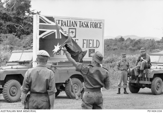 Brigadier O D (David) Jackson, Commander 1st Australian Task Force ...