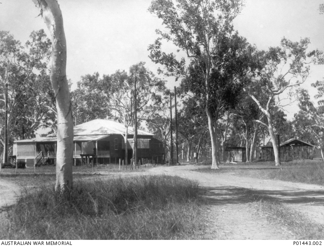 TOWNSVILLE, QLD. 1942. THE OPERATIONS BUILDING FOR NO. 1 WIRELESS UNIT ...