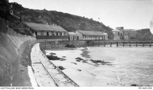 Fort Nepean, VIC. c.1933. Royal Australian Engineers Barracks on the ...