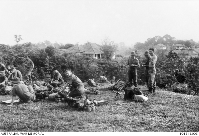 BAU, BORNEO. 1965-07. MEMBERS OF THE 3RD PLATOON, 'A' COMPANY, 3RD ...