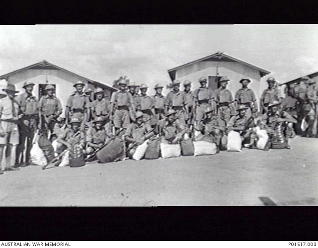 BATHURST, NSW. 1940. MEMBERS OF CARRIER PLATOON, 2/19TH BATTALION WITH ...