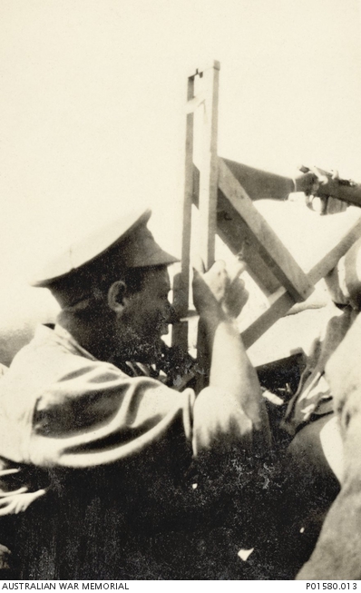 STEELES POST? ANZAC AREA (GALLIPOLI). 1915. PERISCOPE USED IN ...