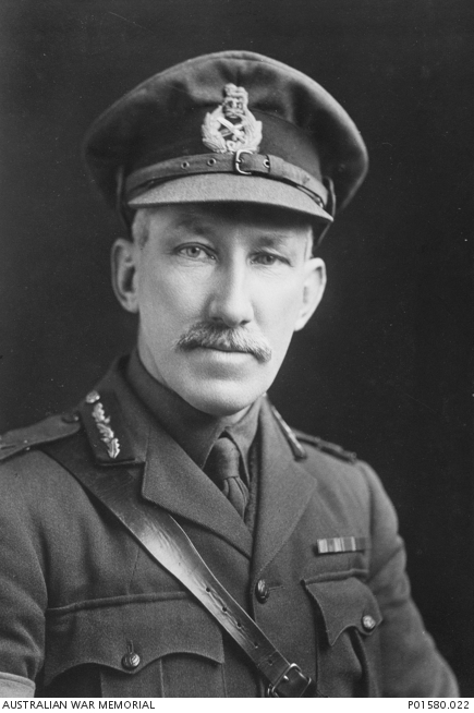 LONDON, ENGLAND. 1917-10-17. STUDIO PORTRAIT OF COLONEL CHARLES HENRY ...