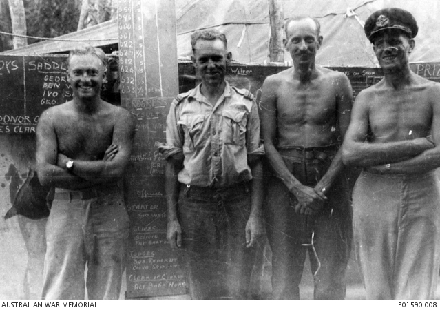 AITAPE WEWAK AREA, NEW GUINEA. 1944-09-12. FOUR OF THE PRIZE WINNERS IN ...