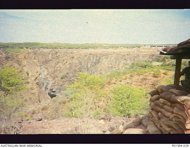 RUACANA, NAMIBIA. 1989-08 - 1990-04. VIEW FROM A SOUTH AFRICAN DEFENCE ...