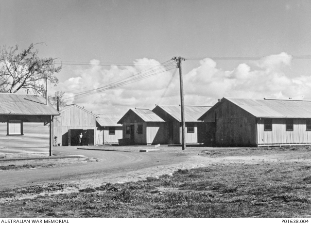ALBERT PARK, MELBOURNE, VIC. C.1944. EXTERIOR OF WOMEN'S ROYAL ...