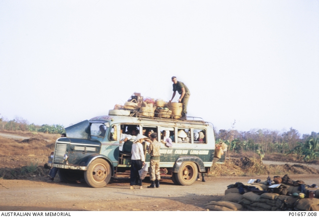 MEMBERS OF 6 PLATOON, B COMPANY, 5TH BATTALION, THE ROYAL AUSTRALIAN ...